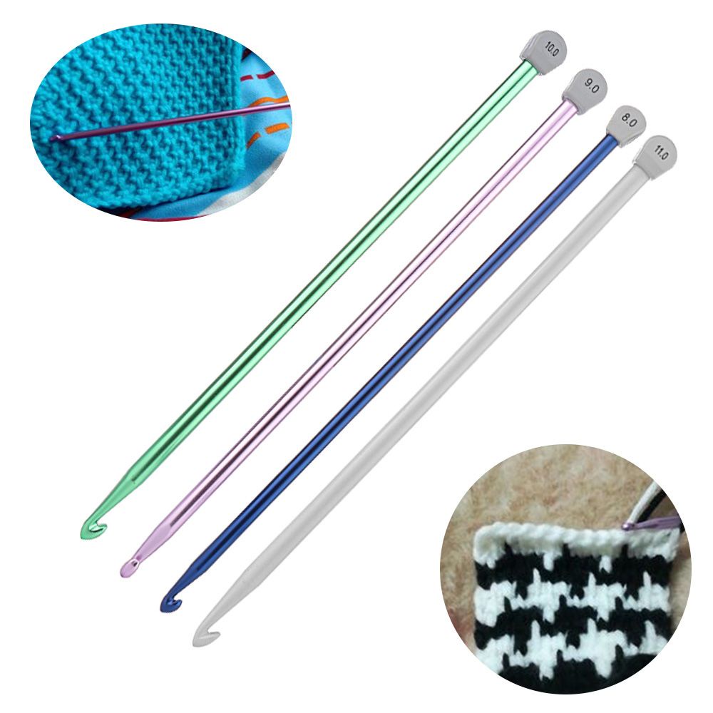 FAY???? 14Size|2.5mm-11mm Tunisian Afghan Needle Long Knitting Crochet ...