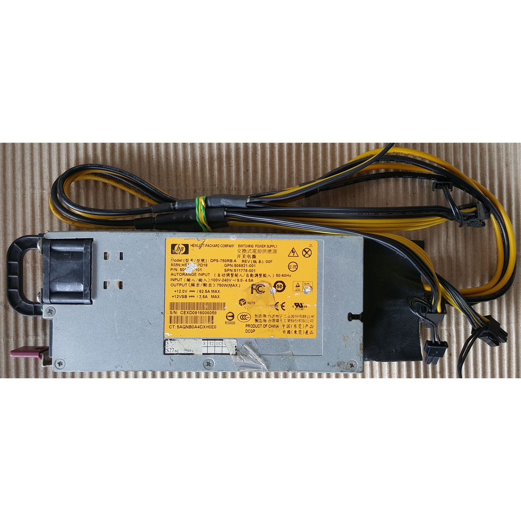 PSU server / Switching Power Supply HP 750w | Shopee Thailand