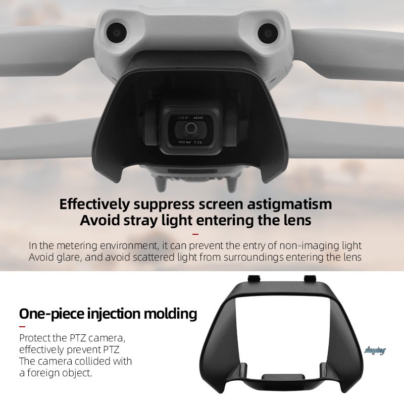 Camera Lens Case Hood Cover Anti-Glare Portable Sun Shade Gimbal ...