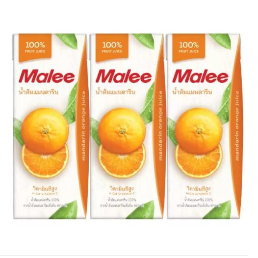 MALEE น้ำผลไม้ 100 ขนาด 200 มล. แพ็ค3 (เลือกรสได้) - supermarket - ThaiPick
