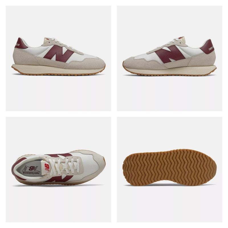 New Balance NB237รองเท้าวิ่ง21ใหม่ชายและหญิงย้อนยุคเย็บคู่รองเท้ากีฬา ...