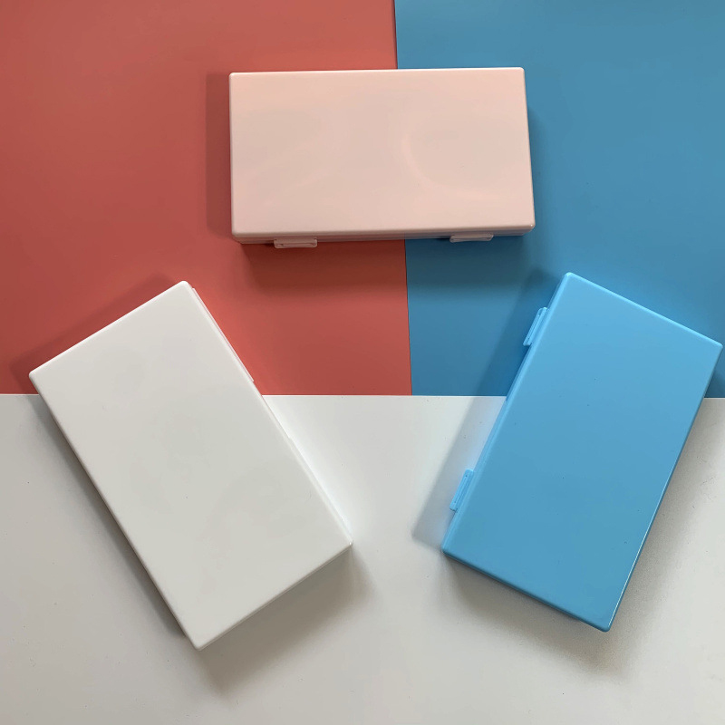 Portable Flat Plastic Box Hygienic And Safe Storage Box Cotton Cover ...