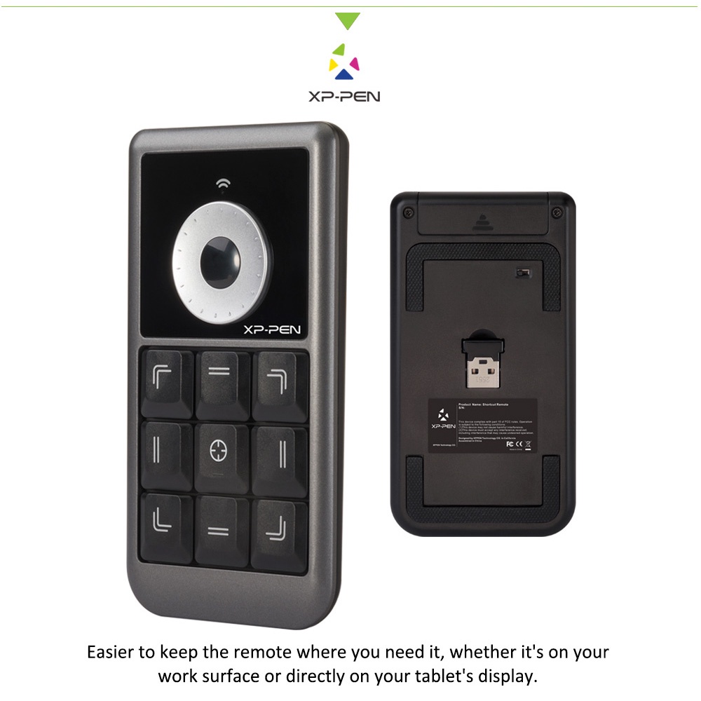 XP-Pen AC19 Shortcut Remote Express Keys Keyboard for Drawing Display ...