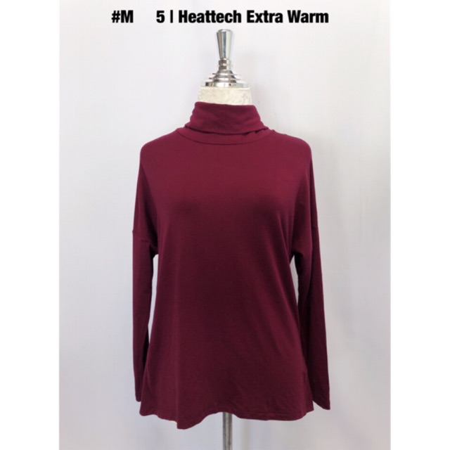 เสื้อคอเต่า Heattech Extra Warm Uniqlo | Shopee Thailand