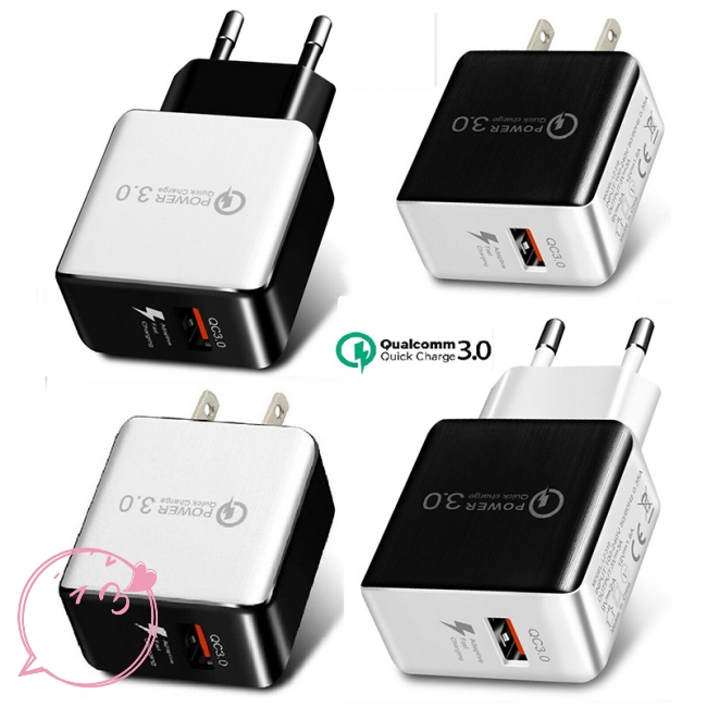 USB Fast Charging Quick Wall Charger Adapter Plug for Samsung Android ...