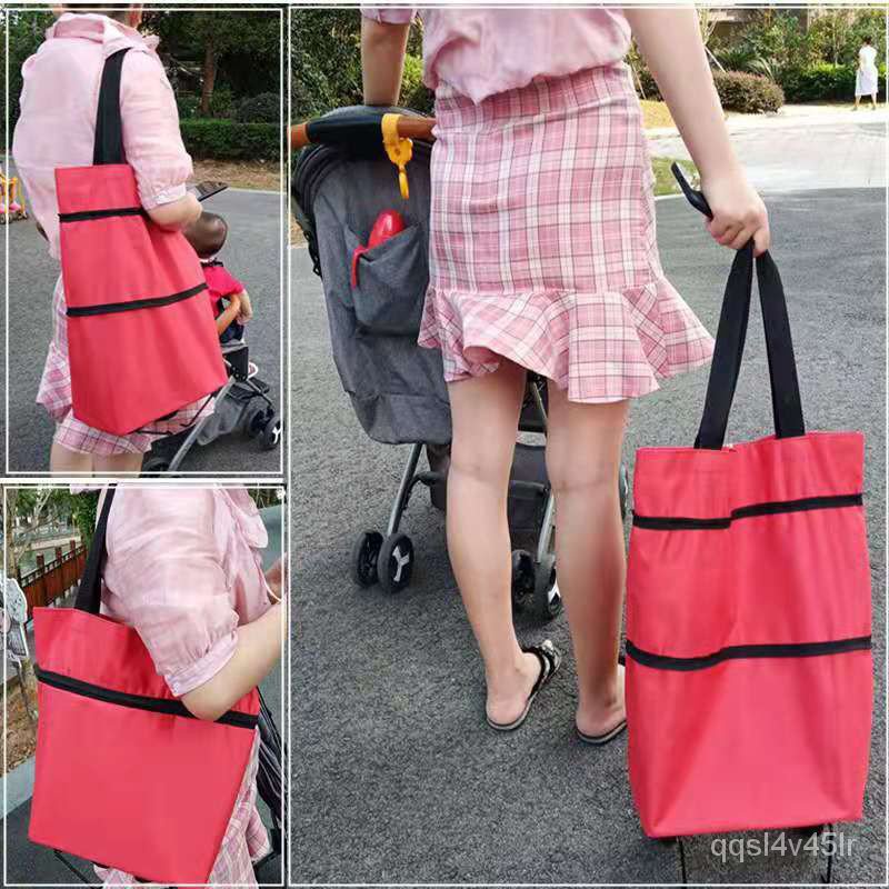 Multi Functional Shopping Trolley Bag Cart With Easy Wheels bag dobi ...