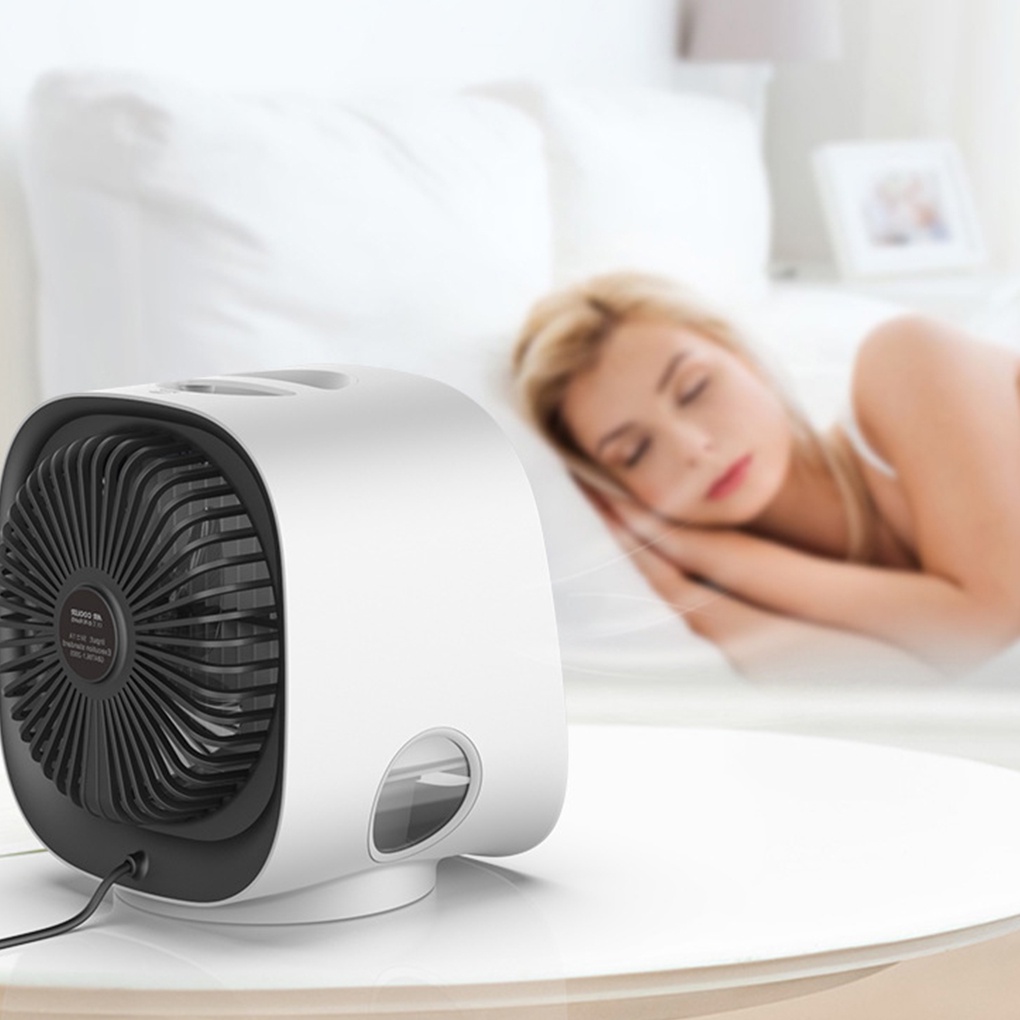 Portable Fan Air Cooler Mini USB Air Conditioner Low Noise Eco-friendly ...