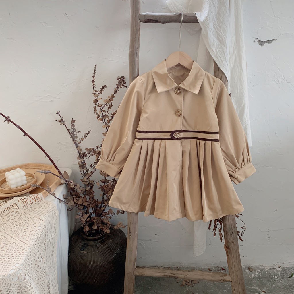 The new spring 2021 girls' skirt fashion clothes baby stylish wear with ...