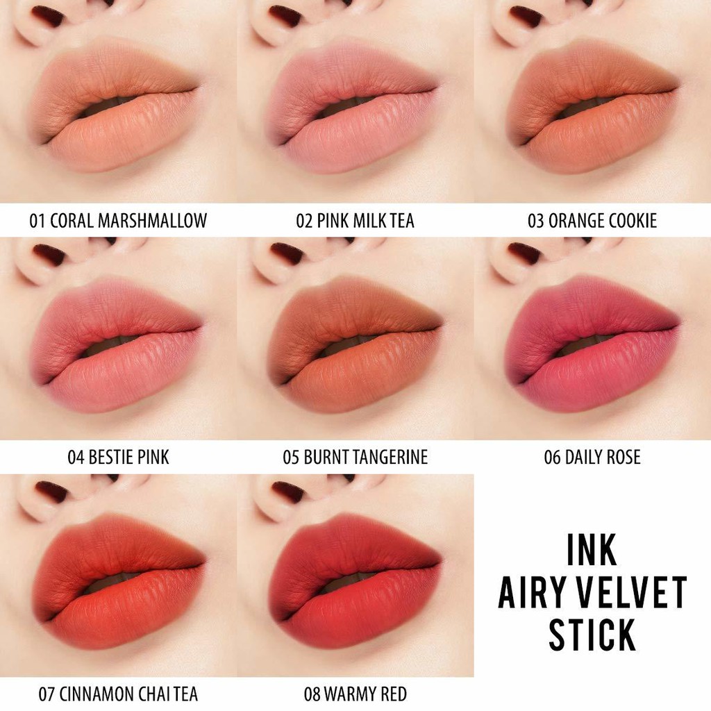 Peripera Ink Airy Velvet Stick 3.6g. - pantto - ThaiPick
