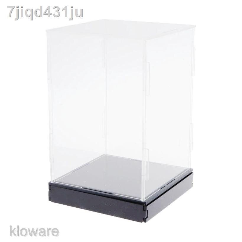 【ins】♘Clear Acrylic Display Box Large Dustproof Protection Doll Model ...