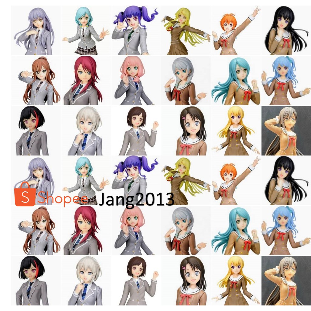 BanG Dream! Girls Band Party! - PM Figure - School☆Days (SEGA) | Shopee ...