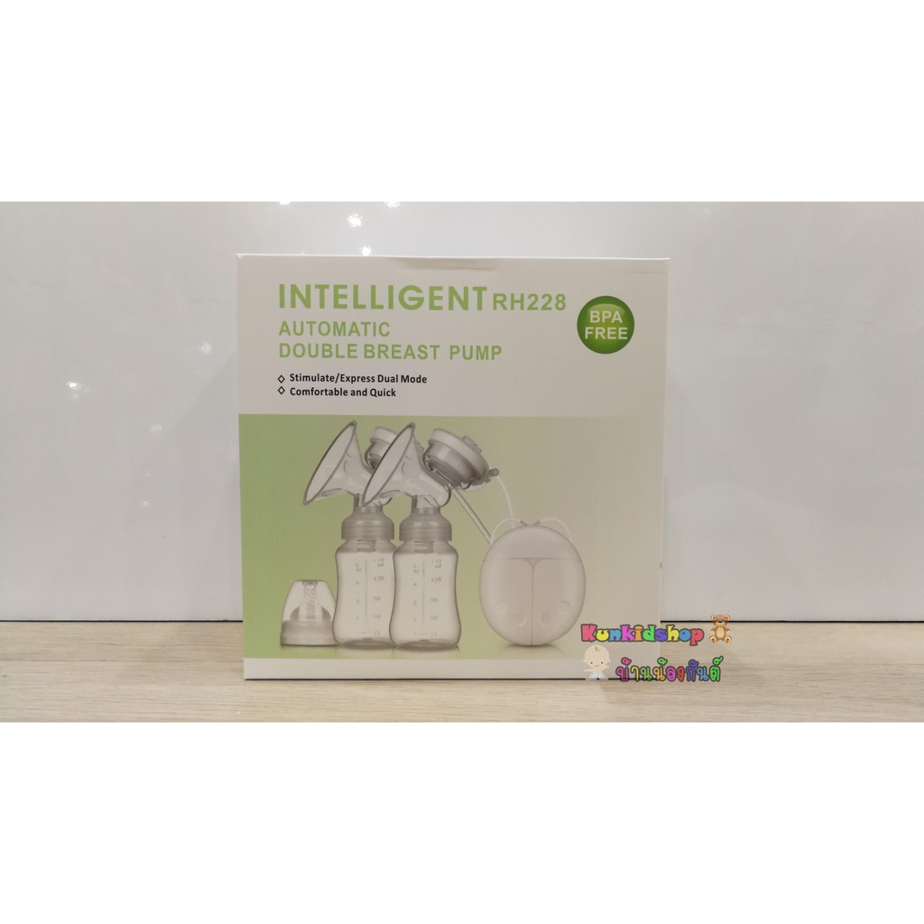 Electric breast pump ปั๊มคู่เต่าทอง ปั๊มนมไฟฟ้า RH228 - kunkid.shop ...
