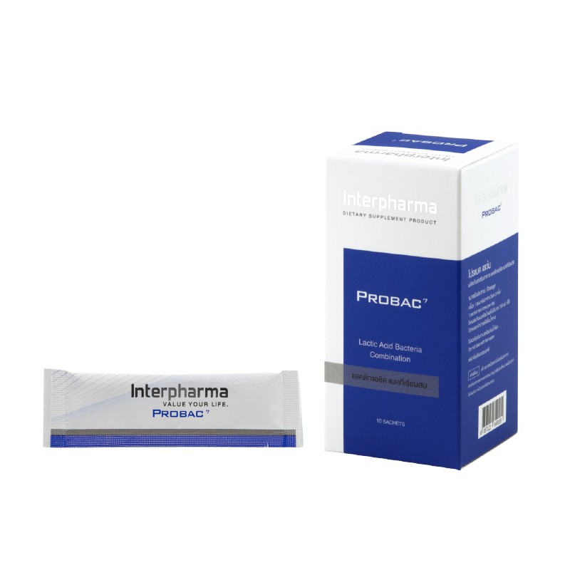 Probac7 30ซอง โปรไบโอติก จุลินทรีย์มีประโยชน์ 6 ชนิด เพื่อสุขภาพที่ดีกว่า เข้มข้นกว่าเดิม Probac ...