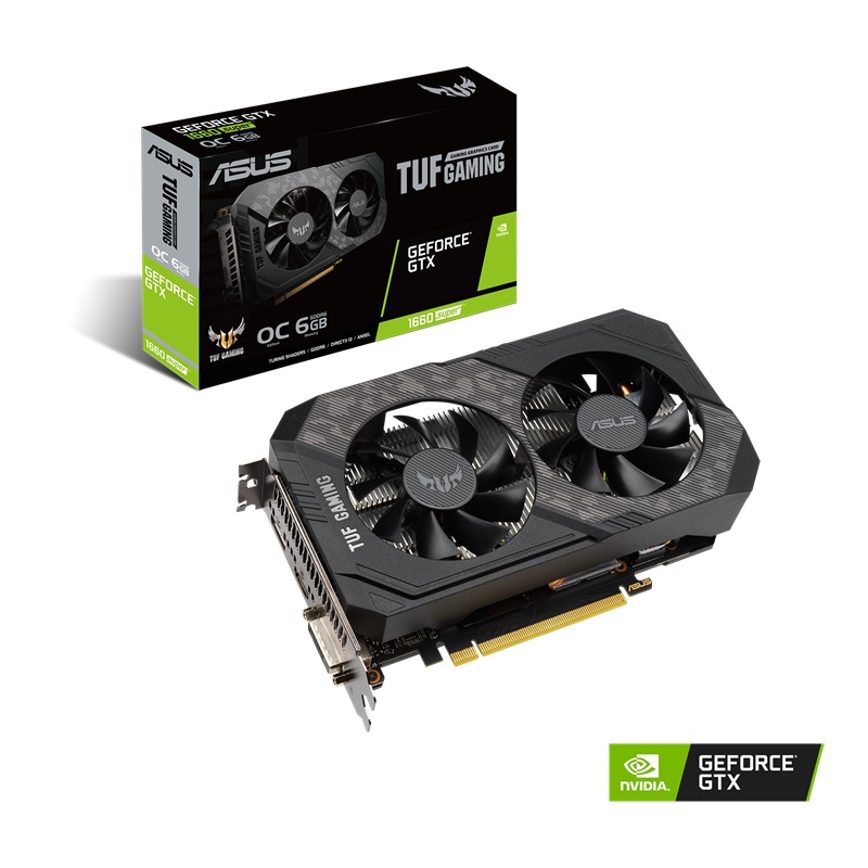 GRAPHIC CARD(การ์ดจอ) ASUS TUF GTX 1660S OC 6GB GAMING 07239, 07254 | Shopee Thailand