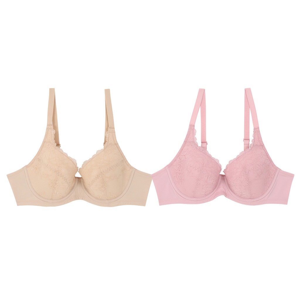 Wacoal Surprise Lace Bra set 2 ชิ้น เสื้อชั้นใน แบบมีโครง รุ่น WB9B41 ...