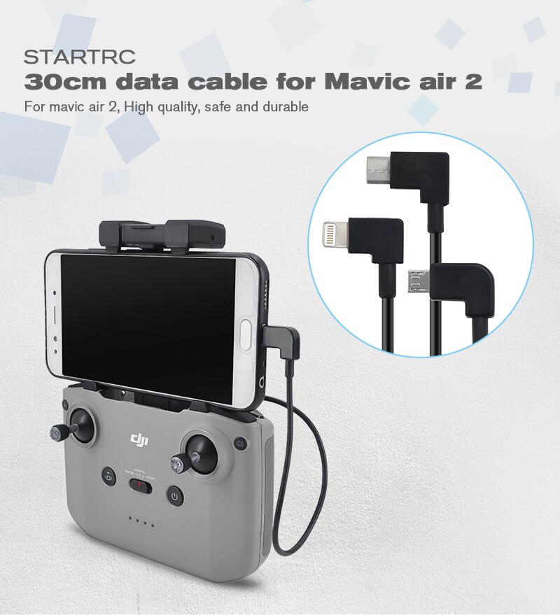 30CM Data Cable For DJI MINI 2 DJI Mavic 3 Control Micro Type-c IOS ...