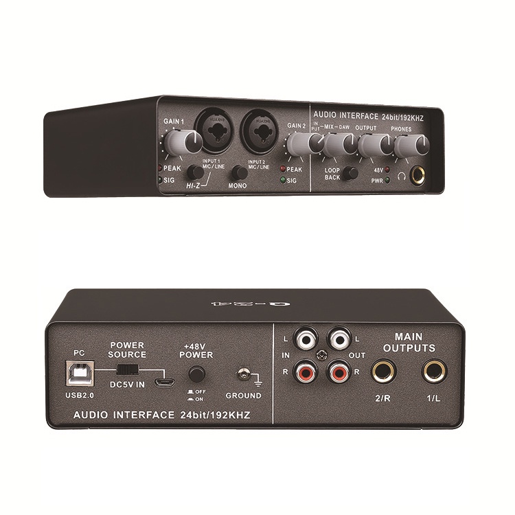 BTEYUN Q24 Professional Microphone External Interface USB Computer No ...