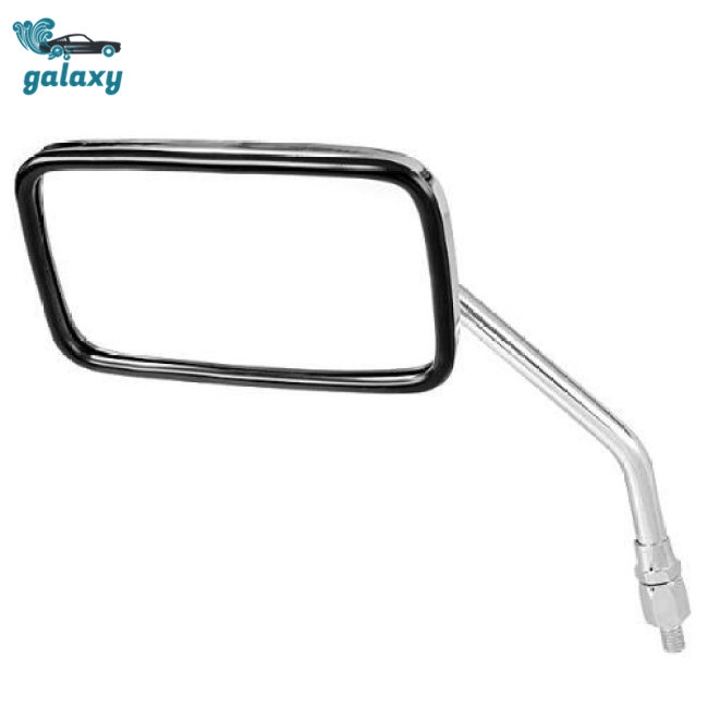 Motorcycle Chrome Rearview Side Mirrors Fashional Cool Square Shape ...