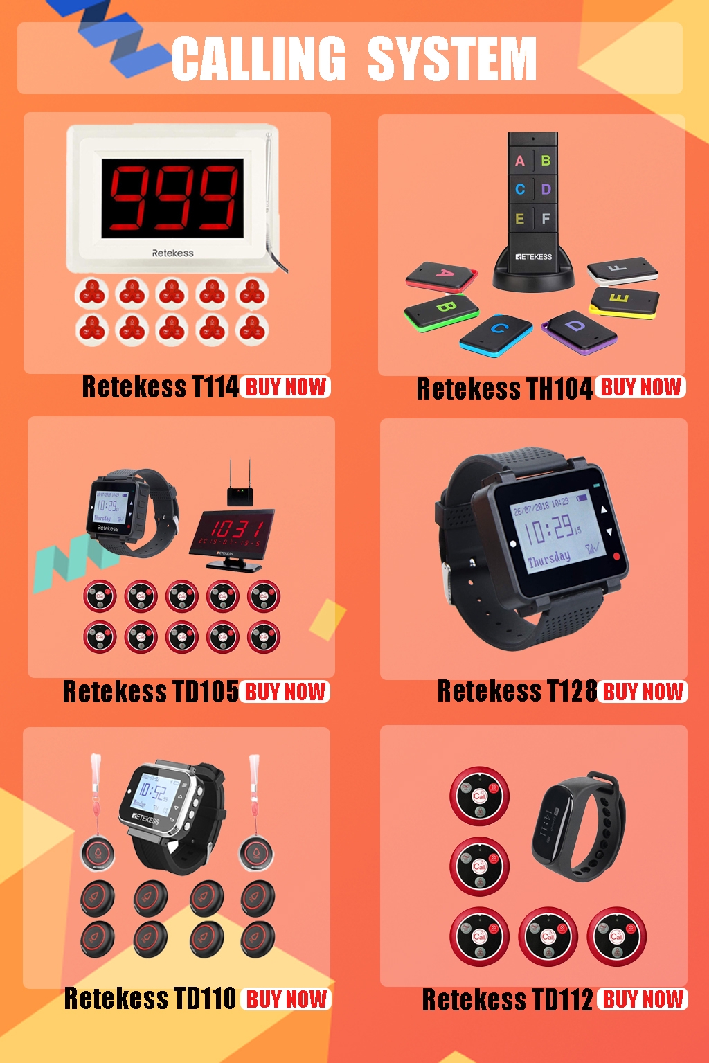 สั่งซื้อสินค้าออนไลน์จาก Retekess Official Store | Shopee Thailand