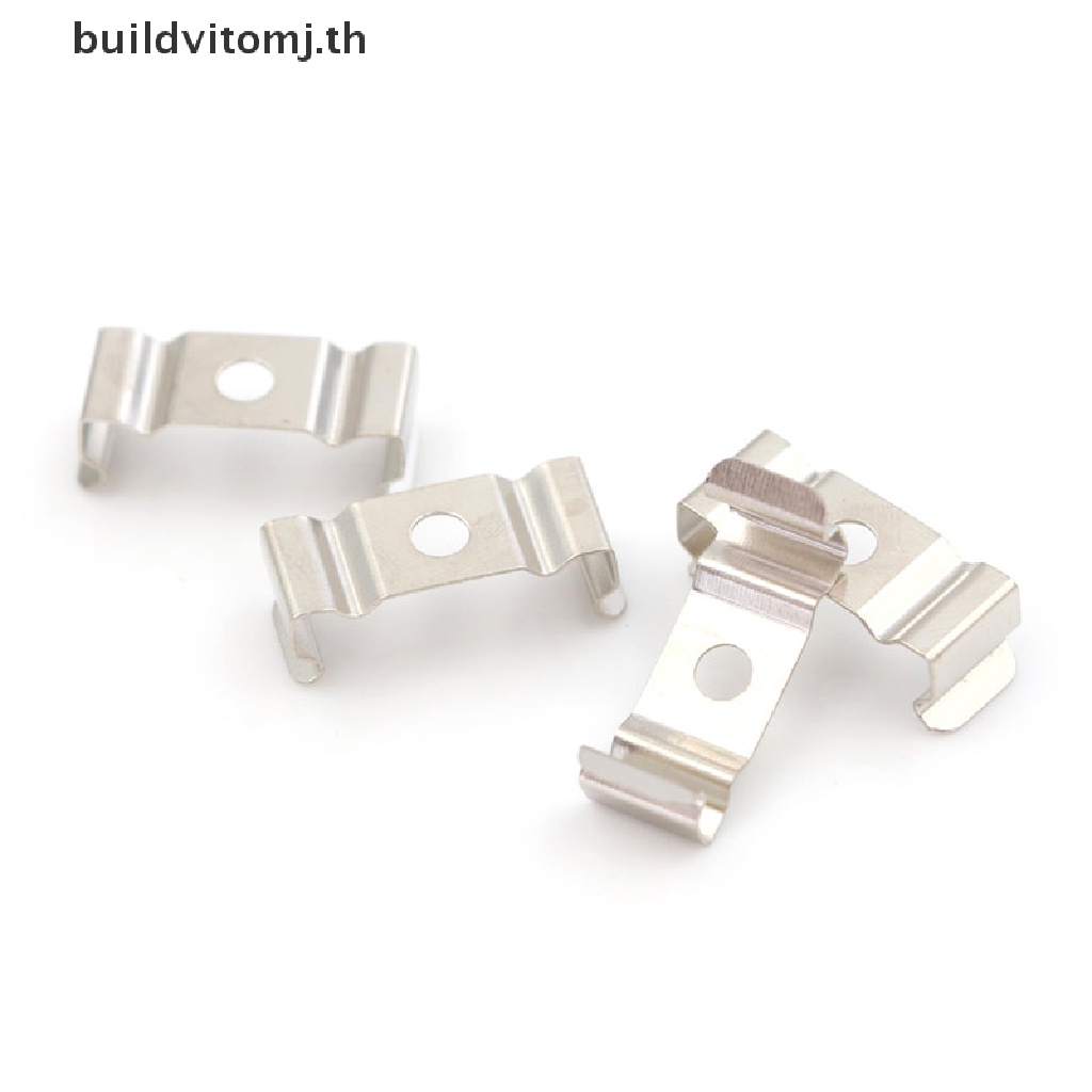 (new) 4Pcs T5 Fluorescent Tube Lamp Holder Bracket Clips Socket Silver ...