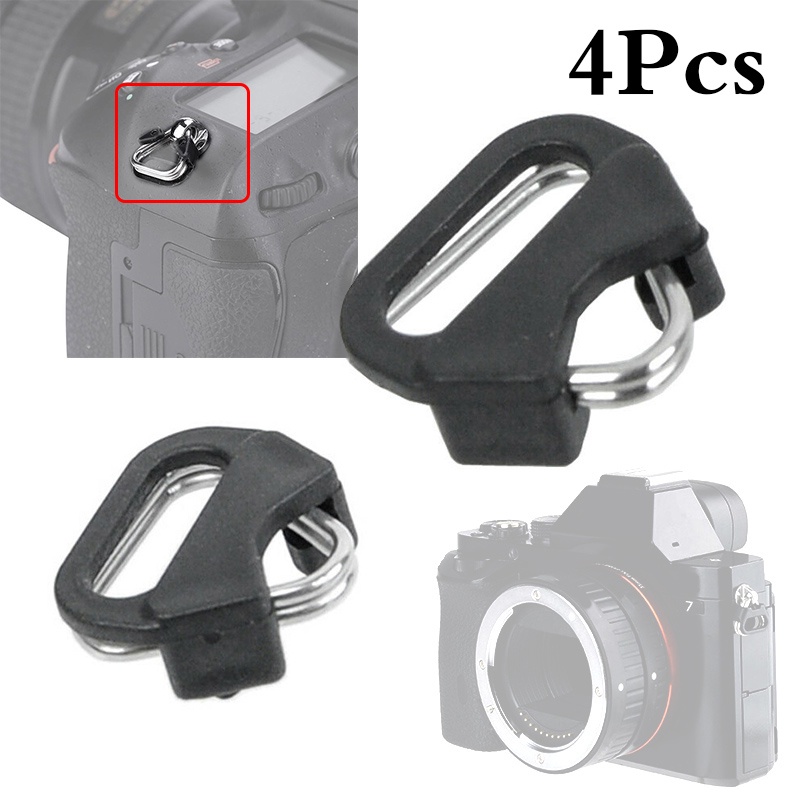 ₪4PCS Belt Hook Camera Shoulder Strap Triangle Split Ring Replacement ...