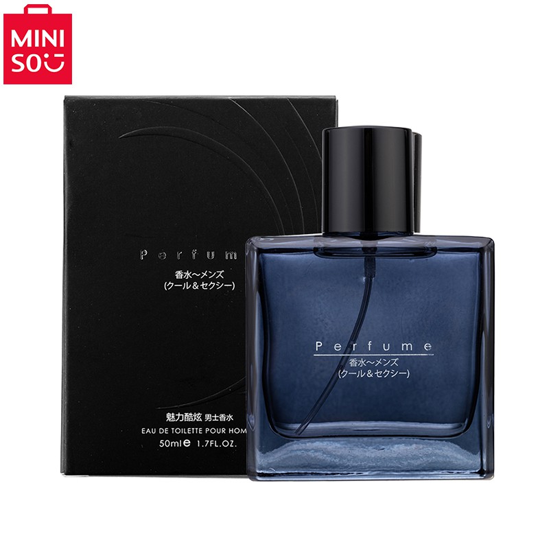 ℡MINISO Cool Men’s Perfume 50m Gift Cologne Summer Lasting Light ...