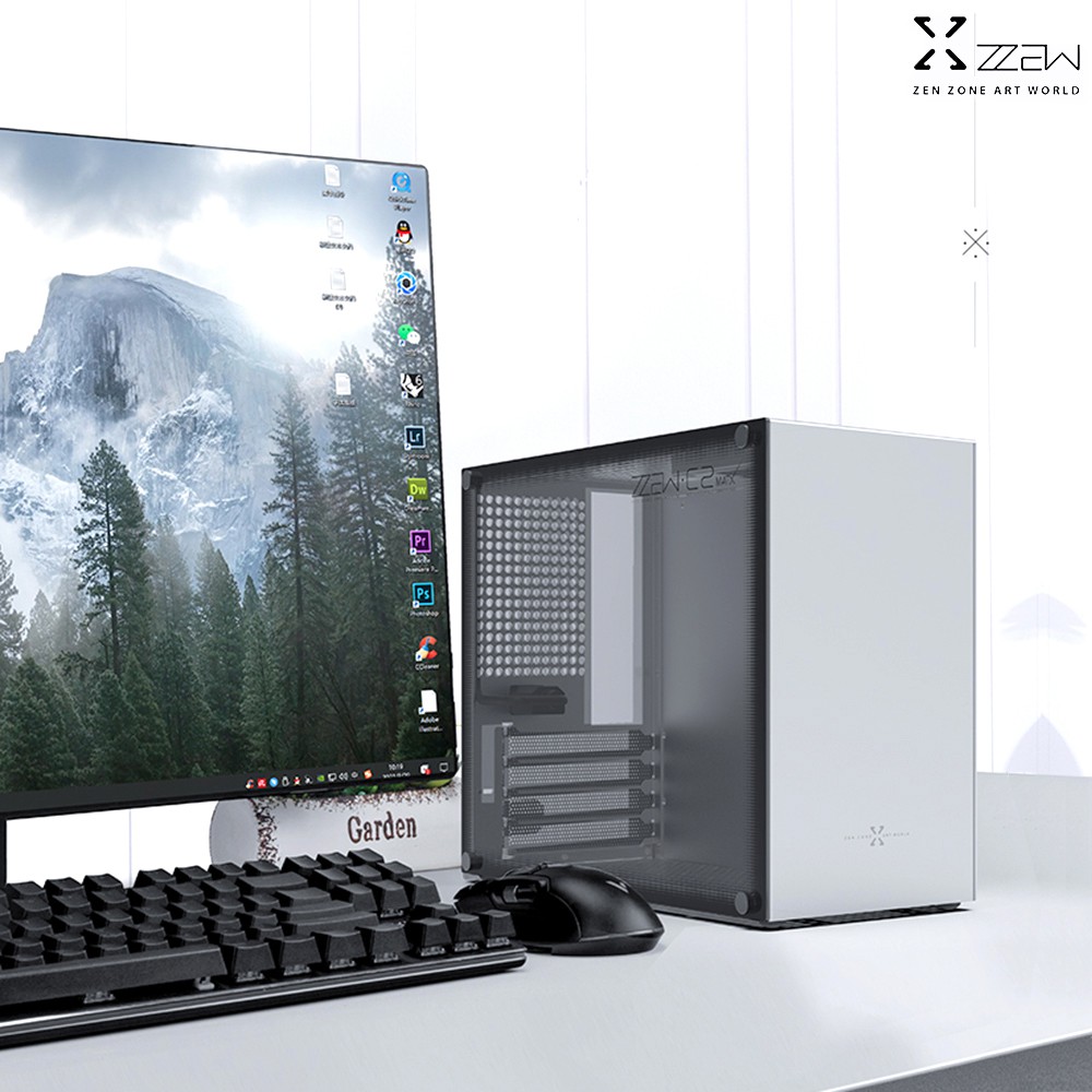 ZZAW C2 ITX Aluminum Alloy Computer Case (เคสอลูมิเนียม ITX สินค้าพร้อม ...
