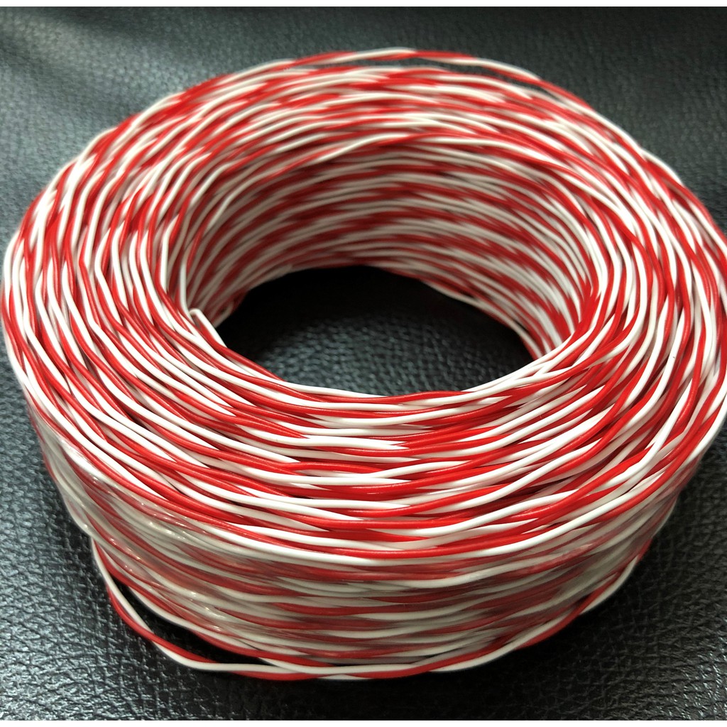 Link UL-0002 Jumper wire cable (100m/box) 2C 24awg ขาว-แดง - tarinv ...