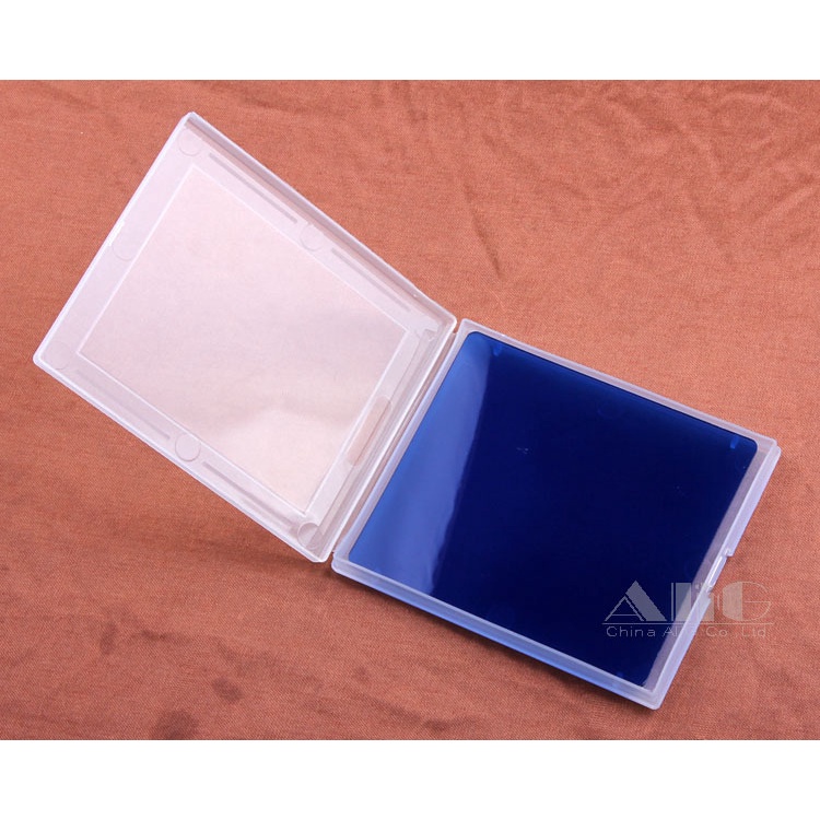 10 Pieces Camera Lens Filter Storage Box Translucent Bag Case (100x84mm ...