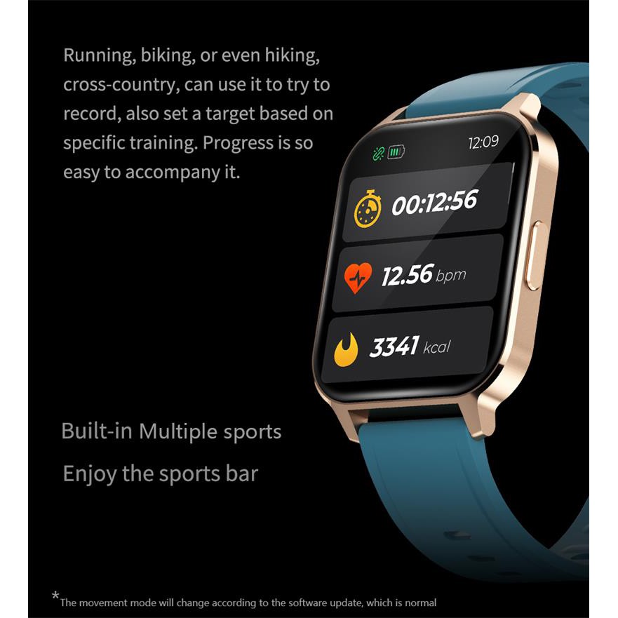 Aolon Q18 Pro นาฬิกาข้อมือ Smart Watch หน้าจอ 1 . 7 นิ้ว Ip68 กันน้ํา ...