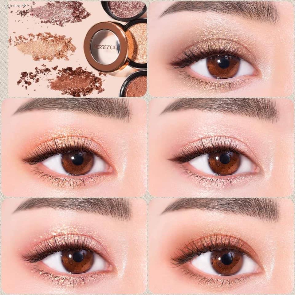 จัดส่งทันที(ตลับกลม) Merrezca Pearl Pigment Eye shadow เมอเรซกา อายแชโด ...