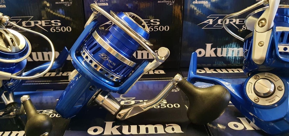 รอก Okuma Azores BLUE รุ่นสปูนเจาะรู - fishingtoday - ThaiPick