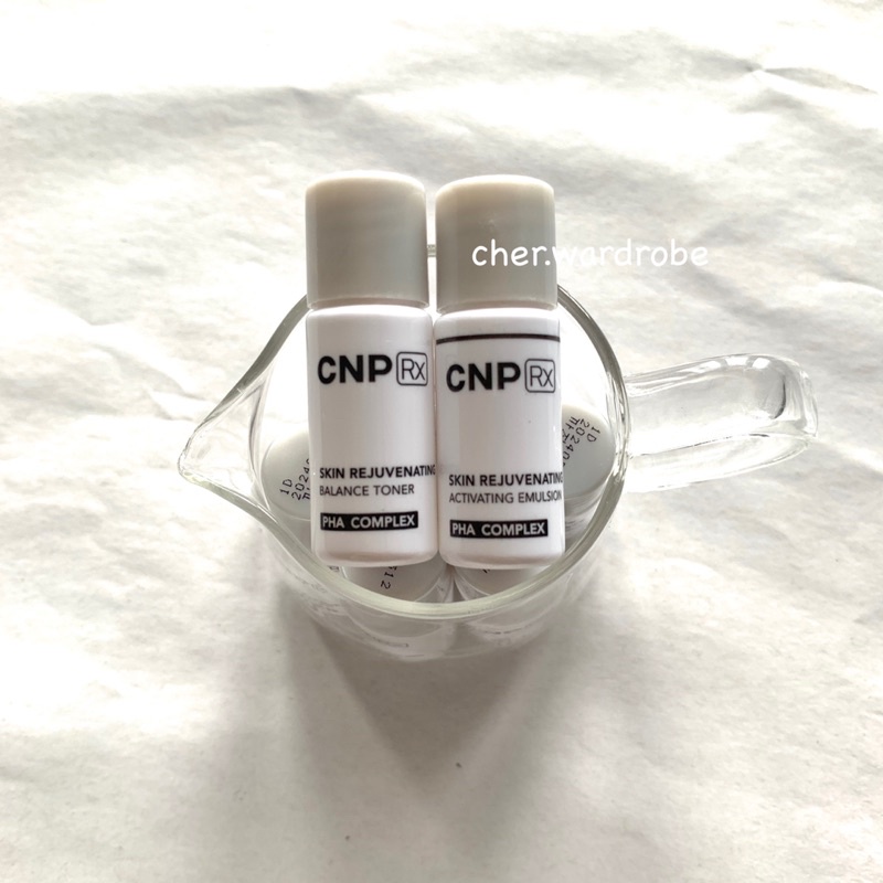 TonerEmulsion3คู่ CNP Rx Skin Rejuvenating Balance Toner Emulsion set ผลัดเซลผิว ริ้วรอย กระจ่าง ...