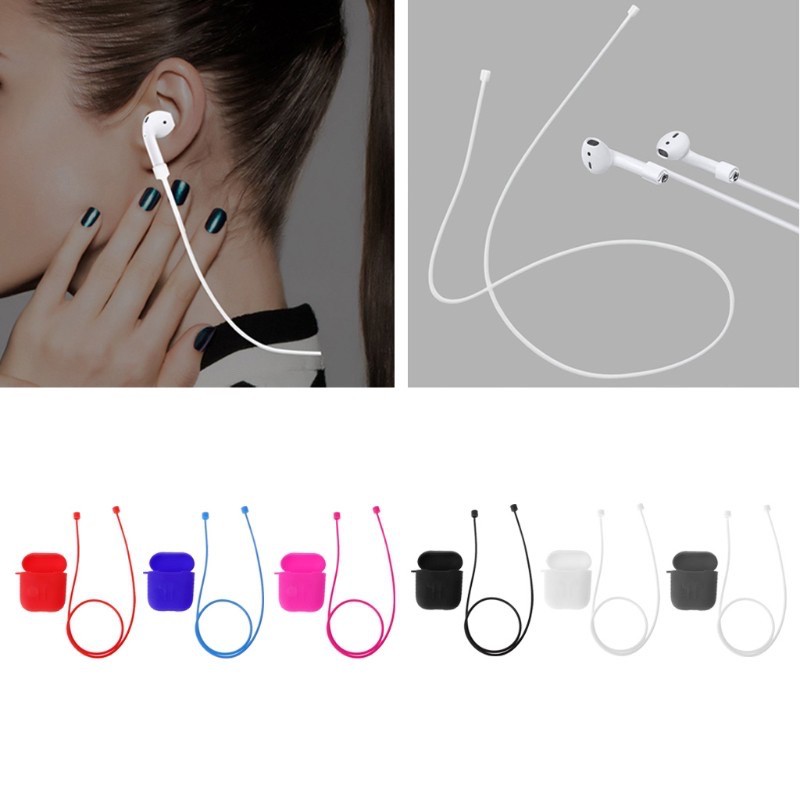 Anti Lost Silicone Rope for Earphones สายซิลิโคนใส่หูฟังแอร์พ็อด ...
