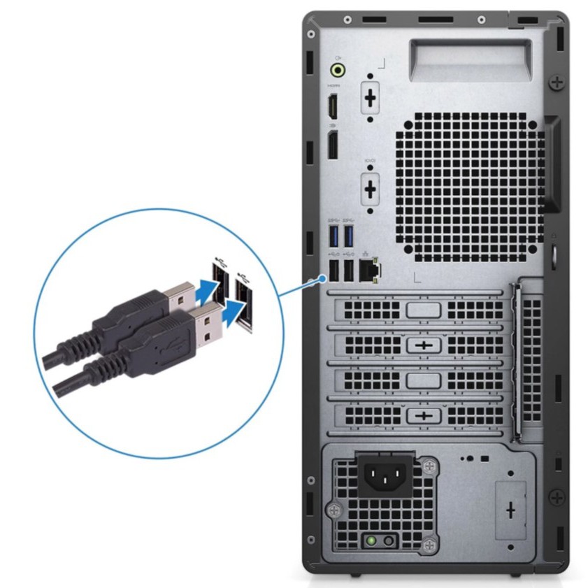 DELL DESKTOP OPTIPLEX 3080 MTI5-10500UMA8G1TBUBU VGA PORTรับประกันศูนย์ ...