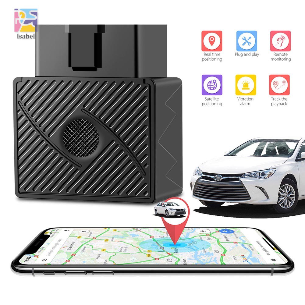 OBD 2 GPS Tracking Real Time Car Vehicle Tracking Device Locator Alarm ...