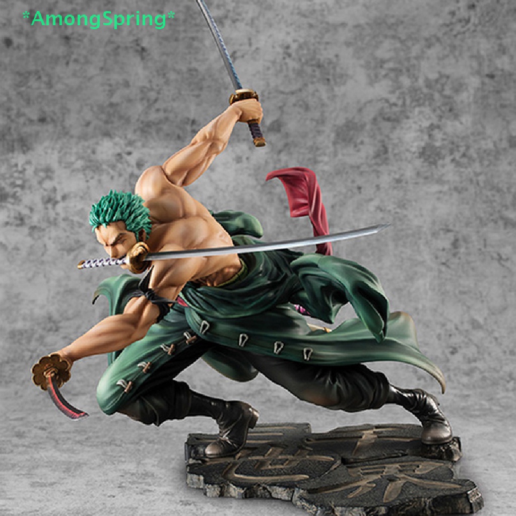 FUNKO ฟิกเกอร์อนิเมะ One Piece Horn Ace Tony Roronoa Zoro ของเล่น ...
