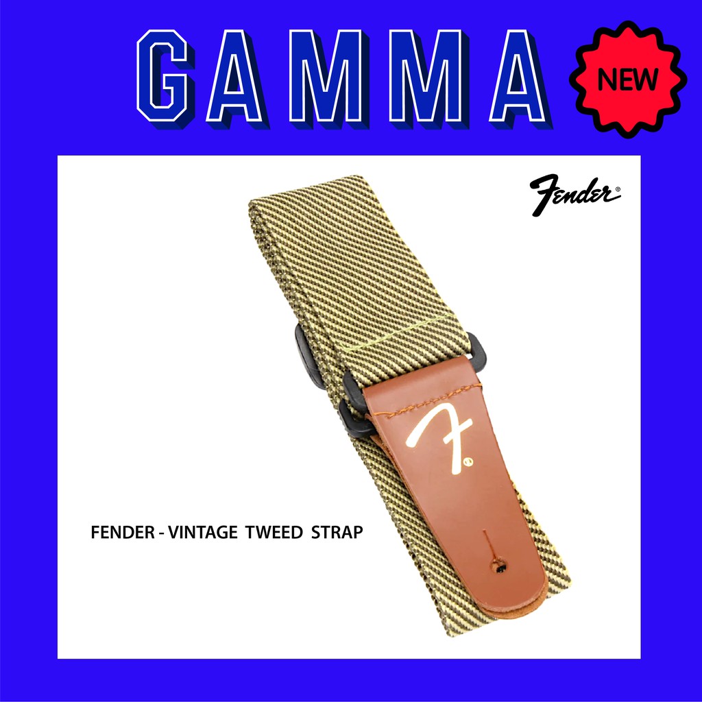Fender Vintage Tweed Strap - สายสะพายกีต้าร์พรีเมี่ยม Fender Vintage ...