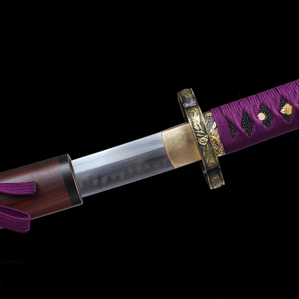 41 Inche 1095 Carbon steel Handmade Katana Sword Real Full Tang Sharp ...