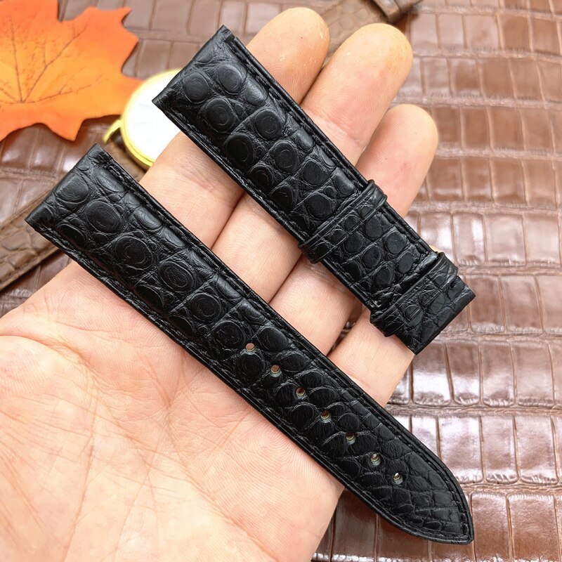 Genuine alligator strap 12 mm 14 mm 16 mm 18 mm 20 mm 22 mm and 24 mm ...