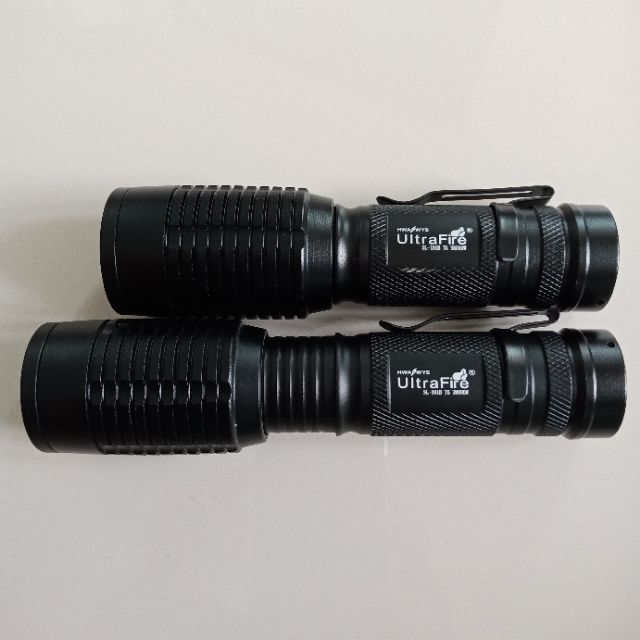 ไฟฉายแรงสูง Ultrafire SL101 28000 lumens xml t6 ไฟฉายเดินป่า ไฟฉายพกพาแรงสูง ไฟฉายเลนปรับลำแสง ...
