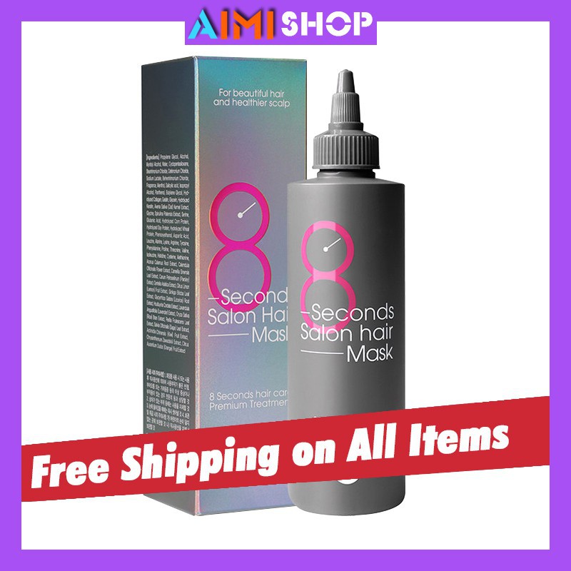 [คลังสินค้าพร้อม] Korea Masil 8 Seconds Salon Hair Mask 200ml | Shopee Thailand