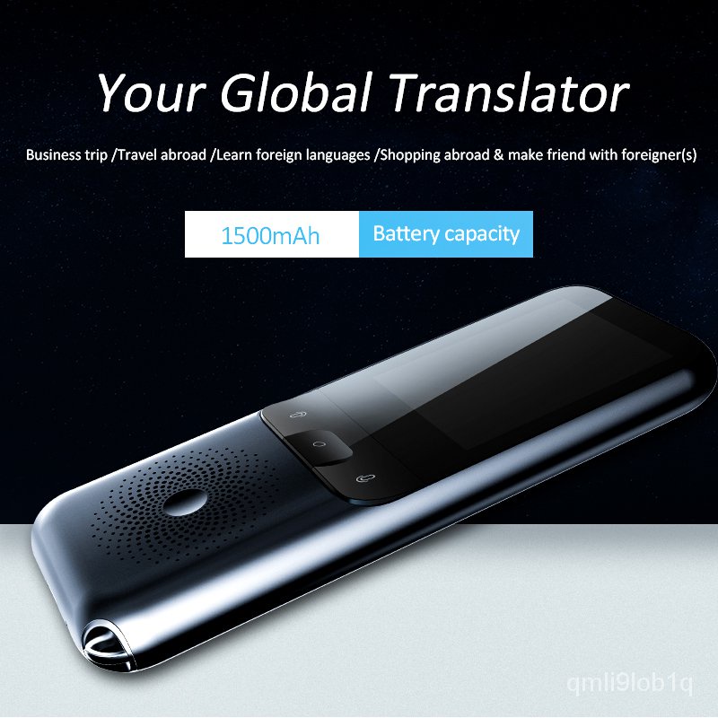 138 Languages T11 Portable Smart Voice Translator Real-time Multi ...