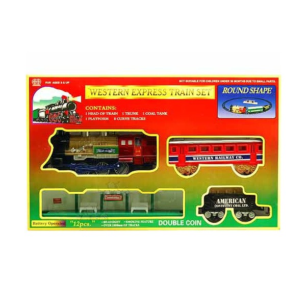 Toy's Mart Western Express Train Set With Lights Sound | Shopee Thailand