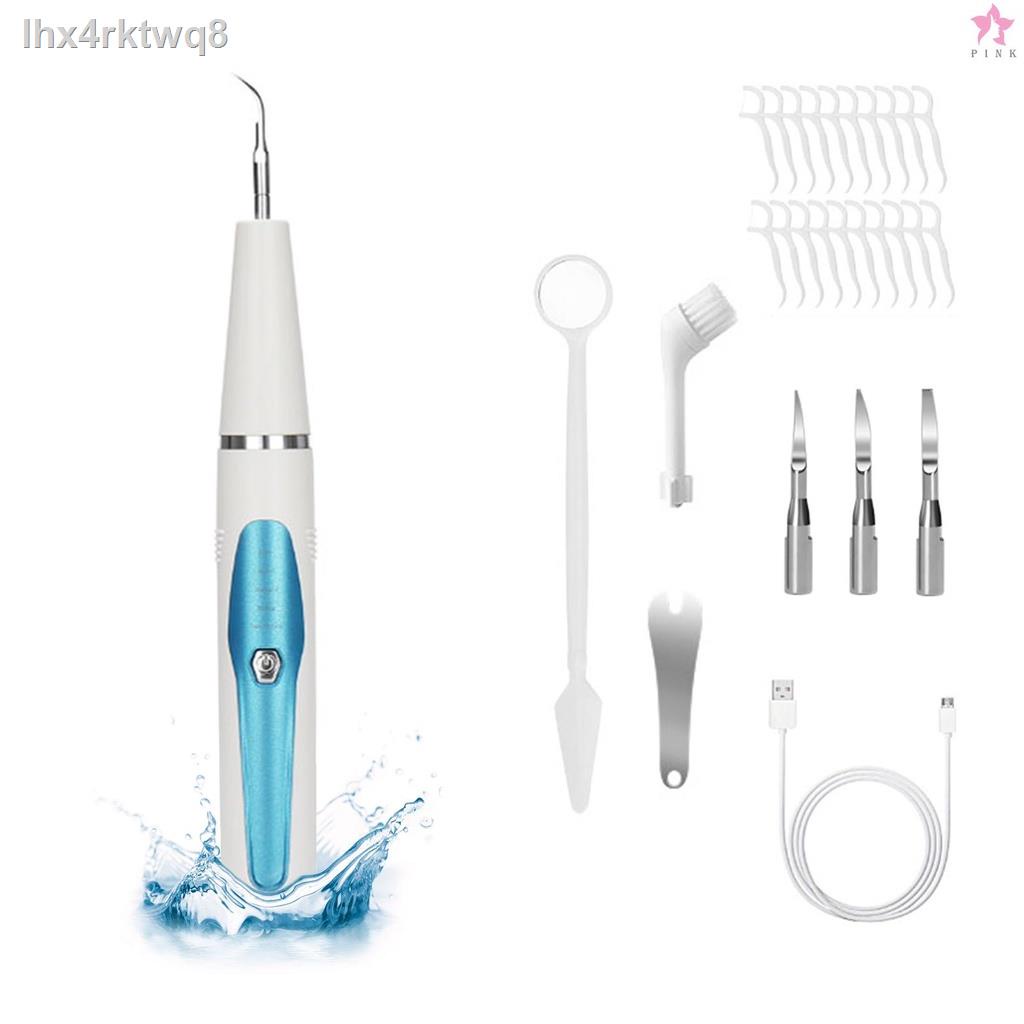 IIK-Electric Dental Calculus Remover Tooth Cleaner Tartar Remover USB ...