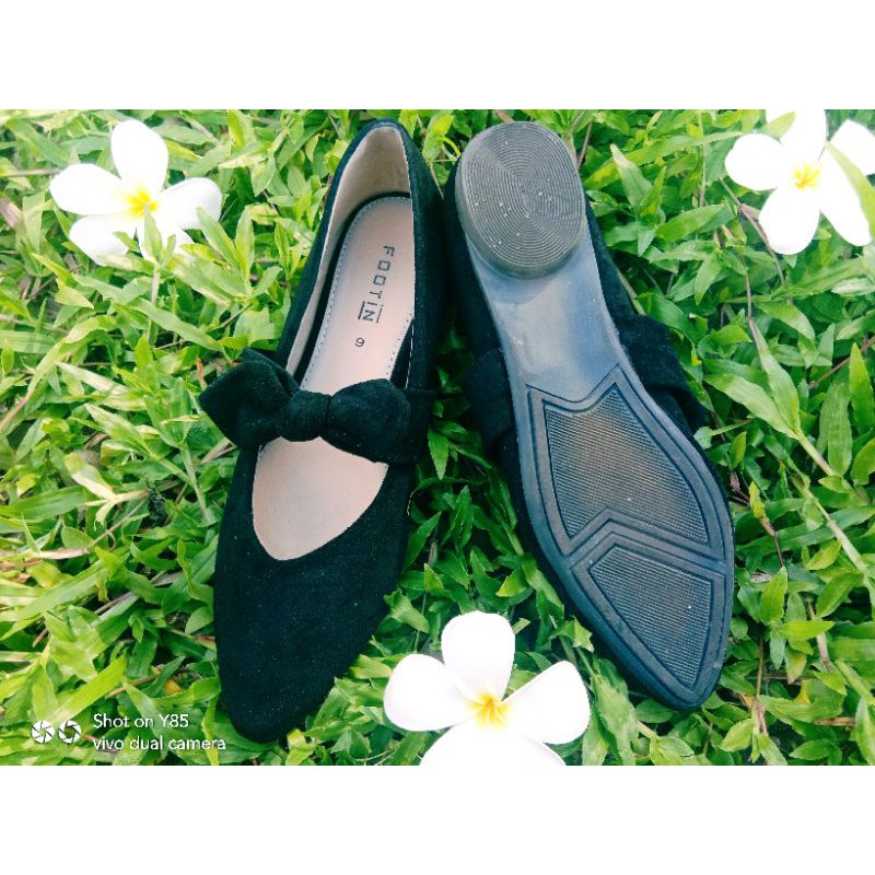 FOOTIN Women Shoe รองเท้าคัทชูส้นเตี้ย Size38 - nadeartharinee - ThaiPick