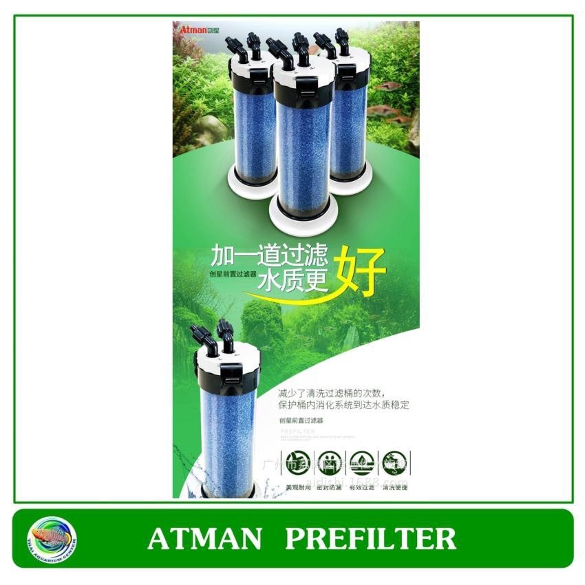 Atman Pre filter for external filter QZ30 กระบอกกรองน้ำ ก่อนเข้าถังกรอง ...
