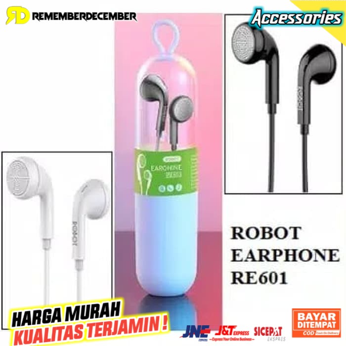 ชุดหูฟัง Re601 Original สีดํา | Shopee Thailand