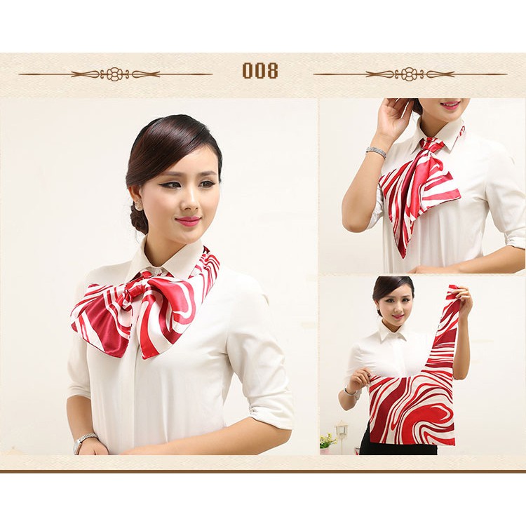 ผ้าพันคอสำเร็จรูป (Uniform Scarves) สำหรับนิสิต นักศึกษา หน่วยงานราชการ ...