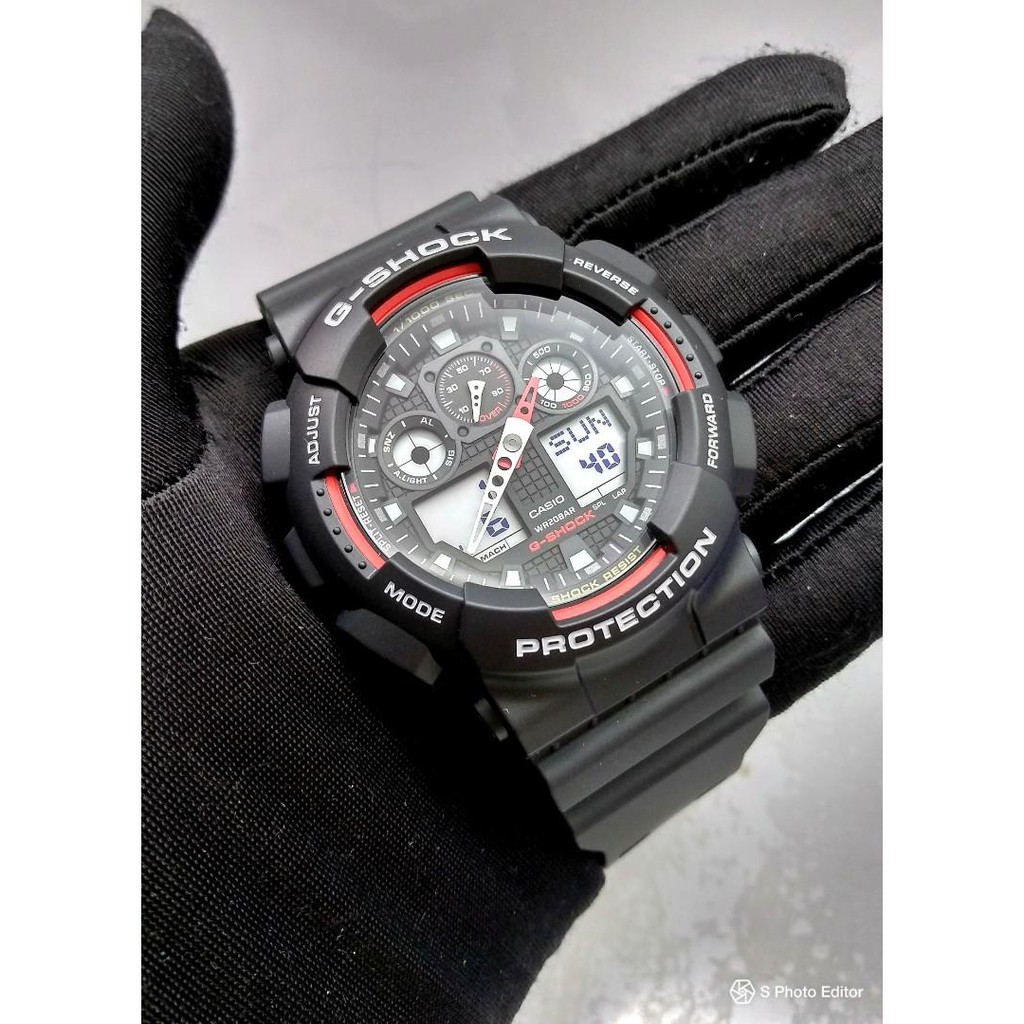 CASIO G-SHOCK GA-100-1A4DR รับประกันของแท้100% - tokyo_coco - ThaiPick